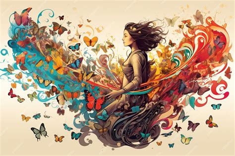 Premium Photo Amazing Transformations Showcased In A Dynamic Artwork Metamorphosing Shapes And