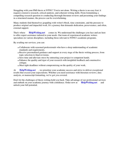 Phd Thesis Ntnu Pdf Lean Manufacturing Thesis