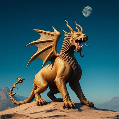 Lion Dragon Man Unmasking The Manticore In Persian Folklore
