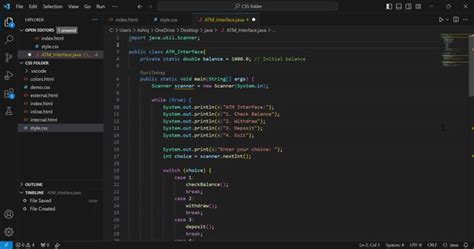 Asiq As On Linkedin Coderscave Phase 2 Normal Task Atm Interface In