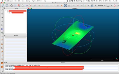 Point Cloud File Xyz Displayed As A Flat Panoramic Image Rather Than 3d When Imported Into Vwx