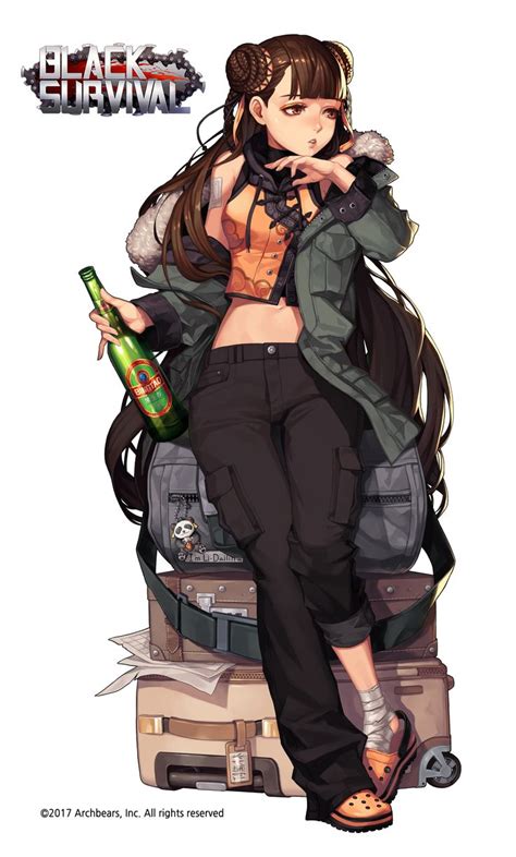 Black Survival Li Dailin Character Art Character Illustration