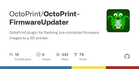 Github Octoprintoctoprint Firmwareupdater Octoprint Plugin For