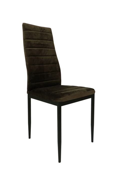 Zestaw 4x KrzesŁo Tapicerowane Fado Welur BrĄz 10173843323 Oficjalne Archiwum Allegro