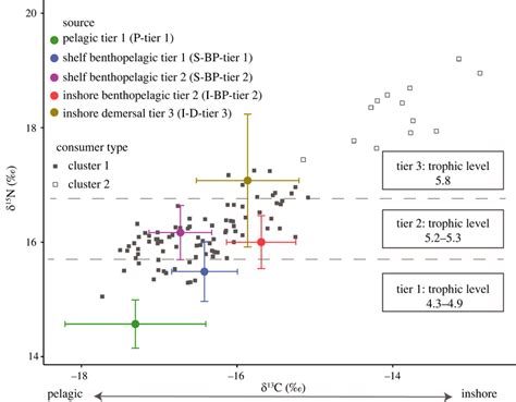 Mixsiar Isotope Mixing Polygon For Set A Mixing Models Showing Source Download Scientific