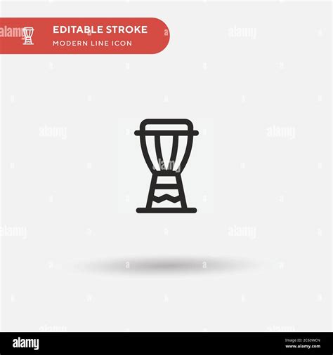 African Drum Design Template
