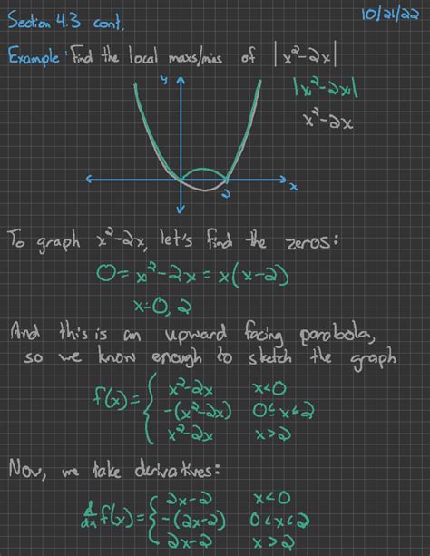 22 10 21 Lecture Notes Section 4 Cont 1021 Example Find The