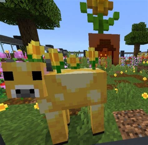 Flower Cow Ideias De Minecraft Desenhos Minecraft Minecraft