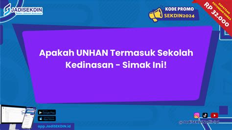 Apakah Unhan Termasuk Sekolah Kedinasan Simak Ini