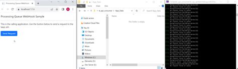 queuing and generating documents using an ihostedservice and webhooks