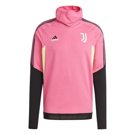 Juventus Training Shirt Condivo Pro 22 Warm Pink Black Yellow