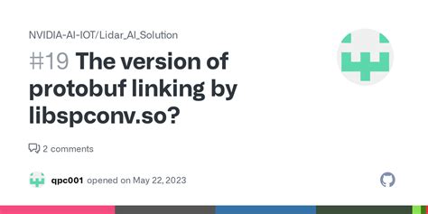 The Version Of Protobuf Linking By Libspconv So Issue 19 NVIDIA