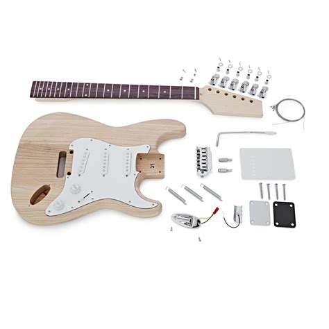 Kit De Montaje De Guitarra Eléctrica Con Doble Cutaway Guitarworks