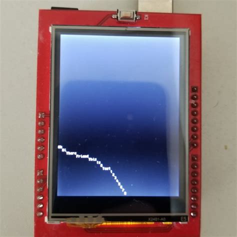 Tintty V2 Tiny Touchscreen Vt100 Console