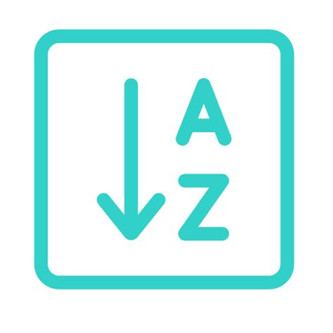 Button Sort List Vector Icons Free Download In Svg Png Format