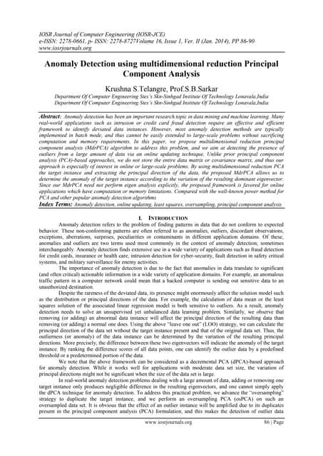 Time Series Anomaly Detection Literature Survey Ppt