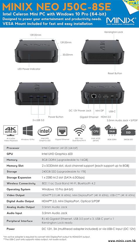 MINIX NEO J50C 4 Max Review Mini PC Reviewer
