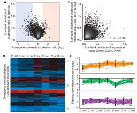 Expression Divergence Within And Between Species And Groups Download