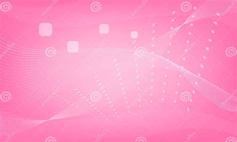 Pink Curve Wave Lines Abstract Background For Artwork Design Stock Vector Illustration Of