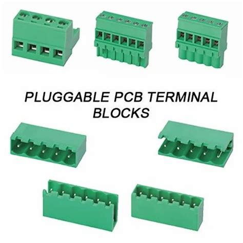 Pluggable Male Female Terminal Blocks Connectors Pluggable Male Female Pcb Terminal Blocks