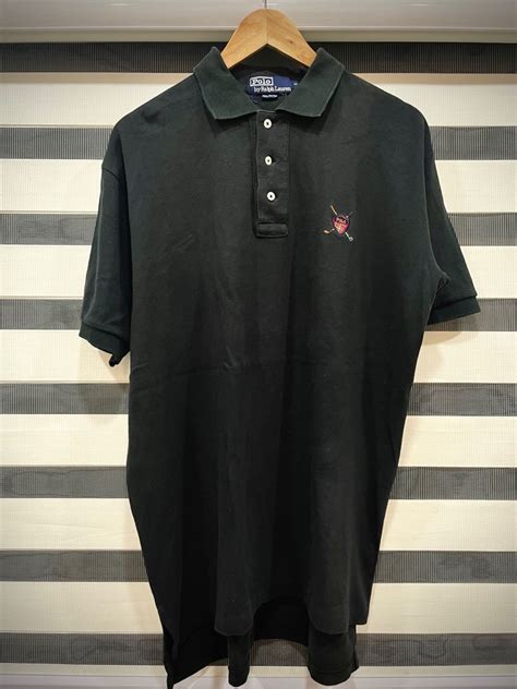 Vintage Ralph Lauren Black Polo Shirt Mens Fashion Tops And Sets Tshirts And Polo Shirts On