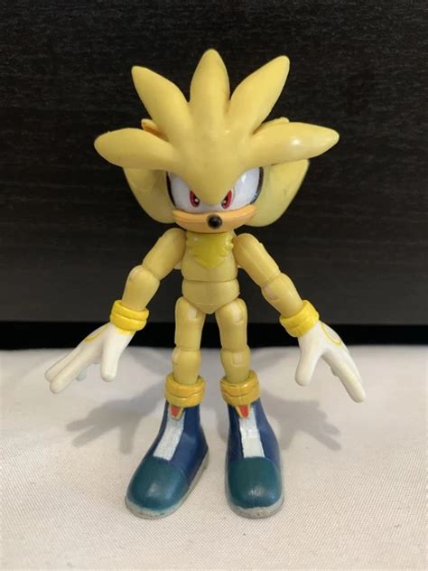 Jazwares Sonic Hedgehog Super Silver Action Figure Inch Sega Rare