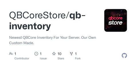 Issues · Qbcorestore Qb Inventory · Github