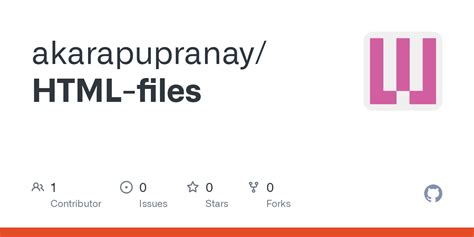 Github Akarapupranayhtml Files