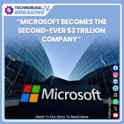 Akhil Joseph On Linkedin Techgianttriumph 3trilliondollarclub Microsoftmilestone Airevolution