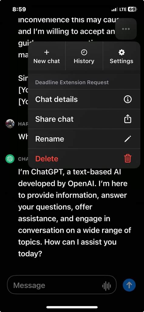 How Can I Achieve This Horizontal Vertical Ios Context Menu List Like Chatgpt App Rreactnative