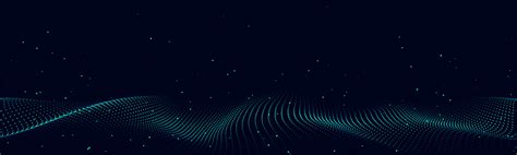 추상 벡터 기술 파동 파티클 빅 데이터 시각화 모션 도트 및 선이 있는 배경입니다 인공지능 가리키기에 대한 스톡 벡터 아트 및