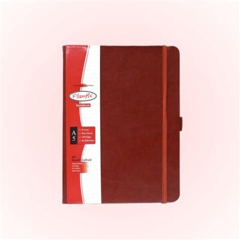 A5 Unruled Notebook Planfix