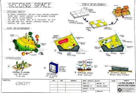 Campus Design Concept Sheet Architecture Design Concept Architecture Concept Diagram Campus