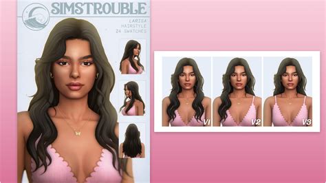 Larisa Hairstyle By Simstrouble Українське Sims комюніті