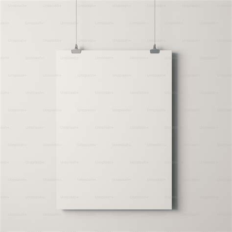 흰 벽에 3d 빈 프레임 포스터 사진 Unsplash의 화이트 시트 이미지