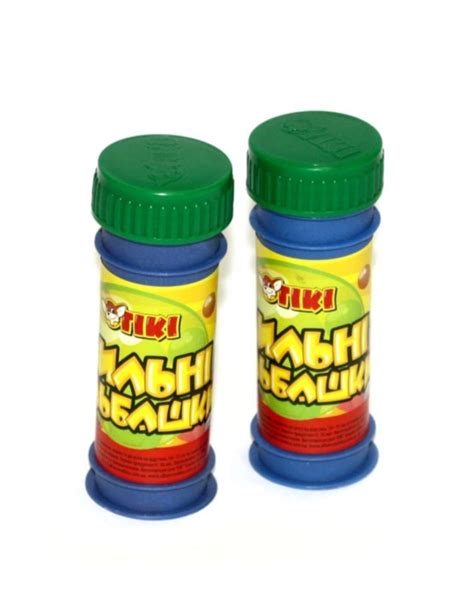 мильні бульбашки купити в баночці 60мл Tiki ціна купити купити ціна