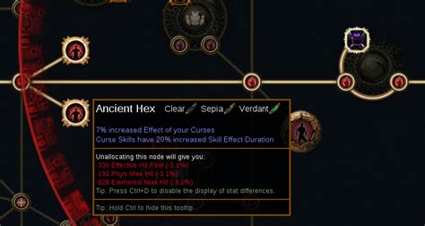 Gloriuos Vanity Timeless Jewels Display Wrong Curse Effect Values