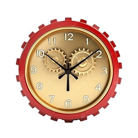 Clock Cartoon Style 3d Render Illustration Clock Clipart Cartoon Clipart 3d Clipart Png