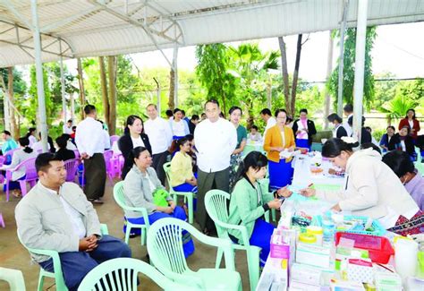 စိုက်ပျိုးရေး၊ မွေးမြူရေးနှင့် ဆည်မြောင်းဝန်ကြီးဌာန ဝန်ထမ်းမိသားစုများ၏ မိတ်ဆုံစားပွဲ ကျင်းပ