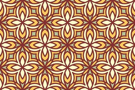 Premium Vector Seamless Abstract Geometric Shape Pattern