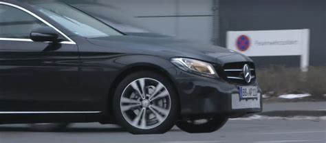 2018 Mercedes C Class Spied Testing 48v Mild Hybrid Kers Torque Boost Coming Autoevolution