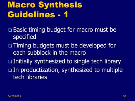 ppt overview design reuse system on a chip soc design system design