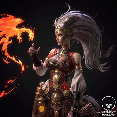Archmage Xincheng Chen Character Art Dnd Characters Art Girl