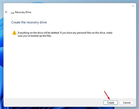 How To Create Recovery Drive On Windows 11
