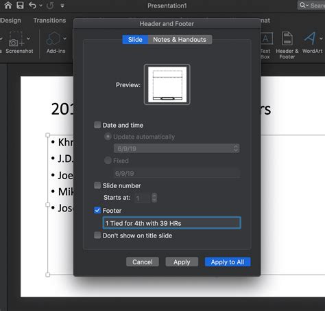 How To Create A PowerPoint Footnote