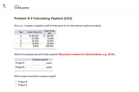 solved 1 value points 12 50 problem 9 3 calculating