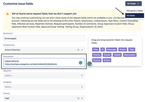 Jsmopsgenie Display Opsgenie Alert Link On Jira Service Management