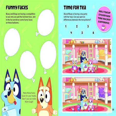 Bluey Meet Bluey Sticker Activity Book — Toycra