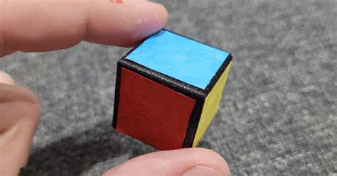 1 By 1 Rubix Cube By Andrushenko Download Free Stl Model