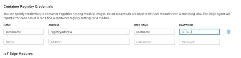 azure iot edge fails to start module from private repo microsoft qanda